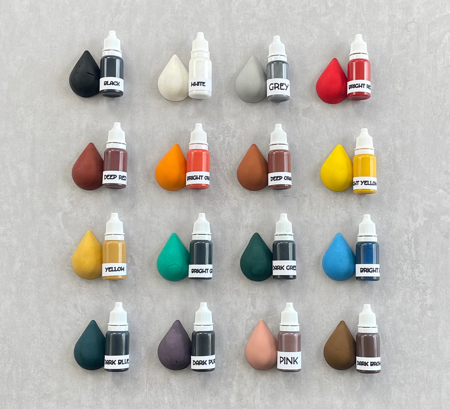 Jesmonite Pigments | Aqua Resin Pigments | Main Colors – VH Art&Decor